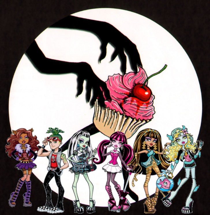 Juego con los cupcakes preferidos de las Monster High | La cocina de Bender